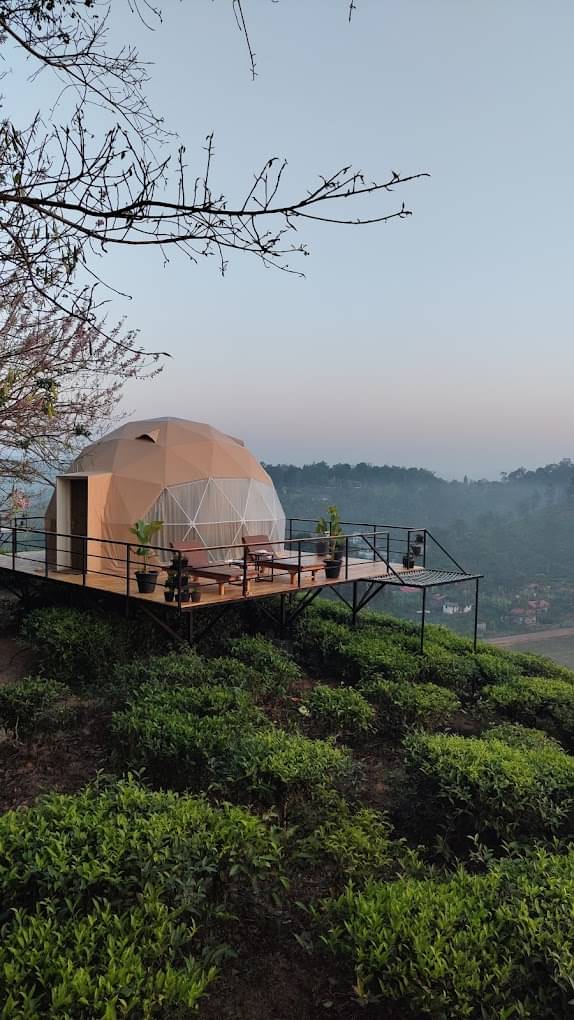 Geodesic Domes in Wayanad: A Luxury Retreat Amidst Tea Plantations ...
