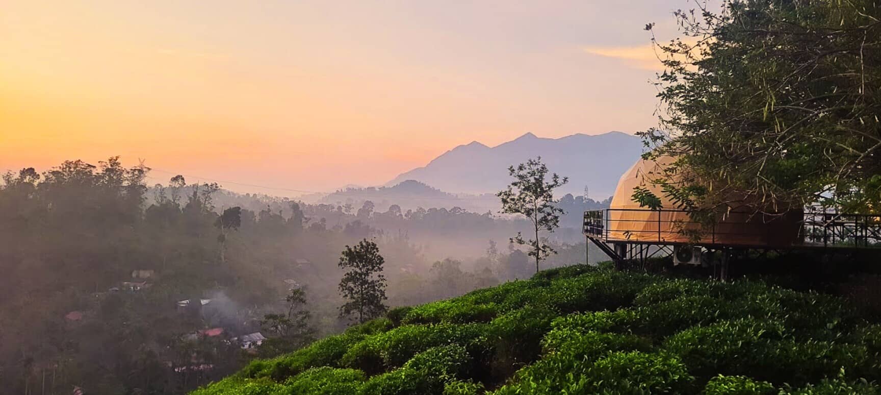Geodesic Domes in Wayanad: A Luxury Retreat Amidst Tea Plantations ...