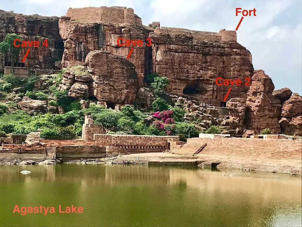 Badami Cave Temple History The Hidden Trail Of The Bhutanatha Group Of